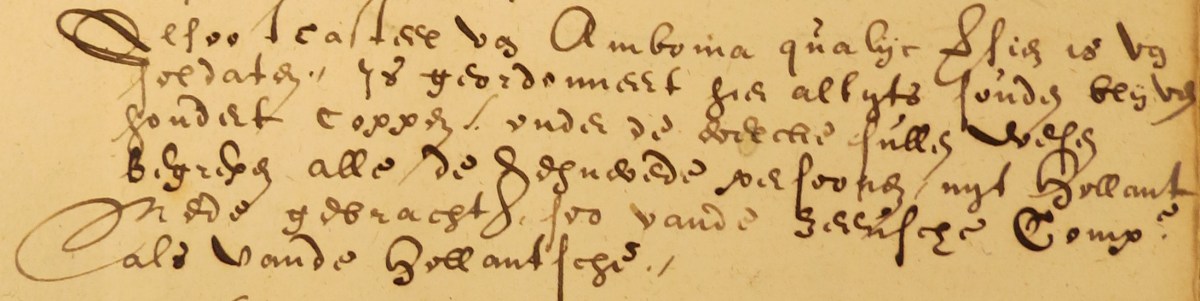 Learning to Read 17th Century Dutch – Benjamin L. Moseley